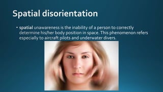spatial disorientation | PPTX