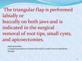 surgical flaps oral surgery | PPTX