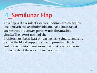 surgical flaps oral surgery | PPTX