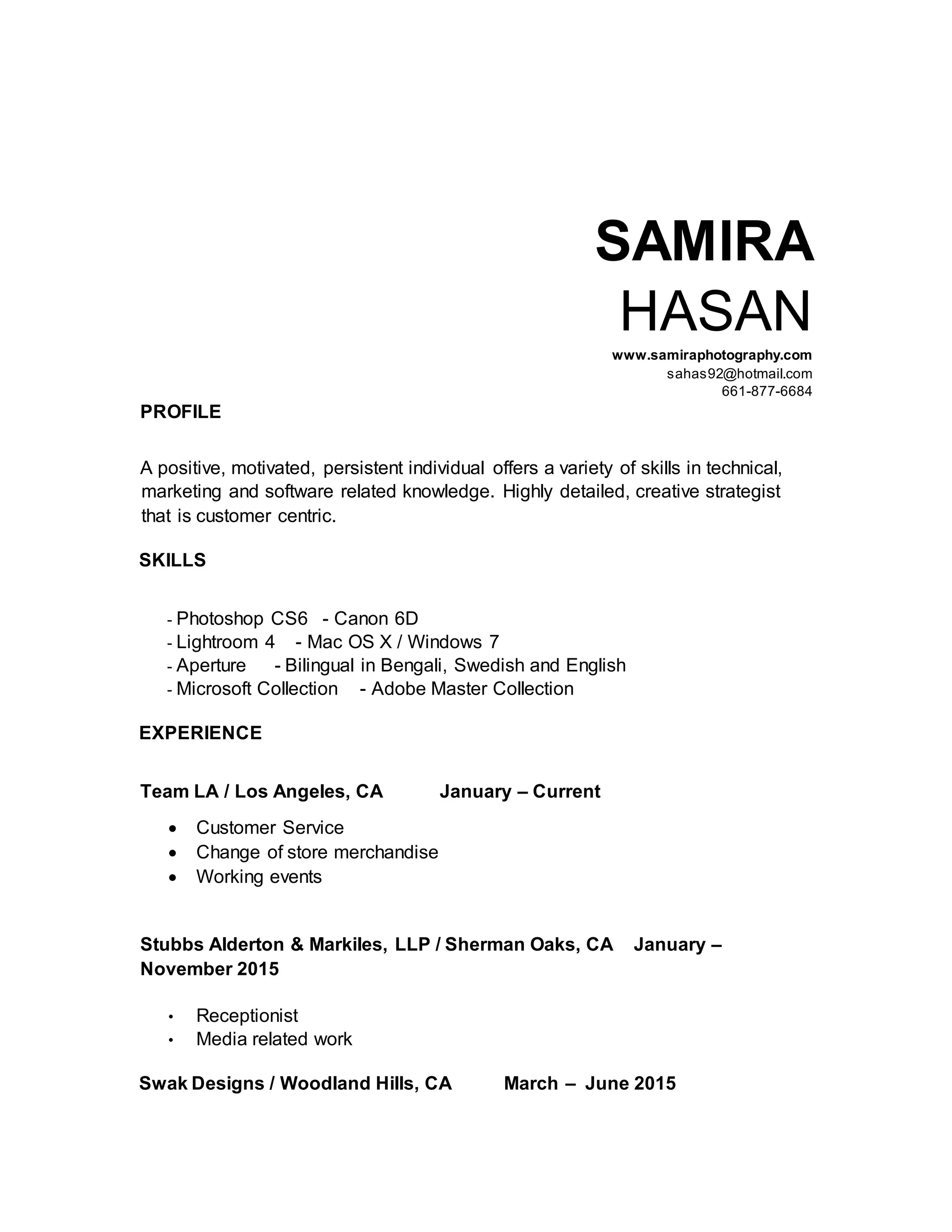S.Hasan Resume | PDF