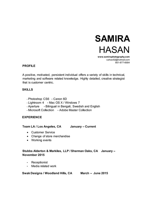 S.Hasan Resume | PDF