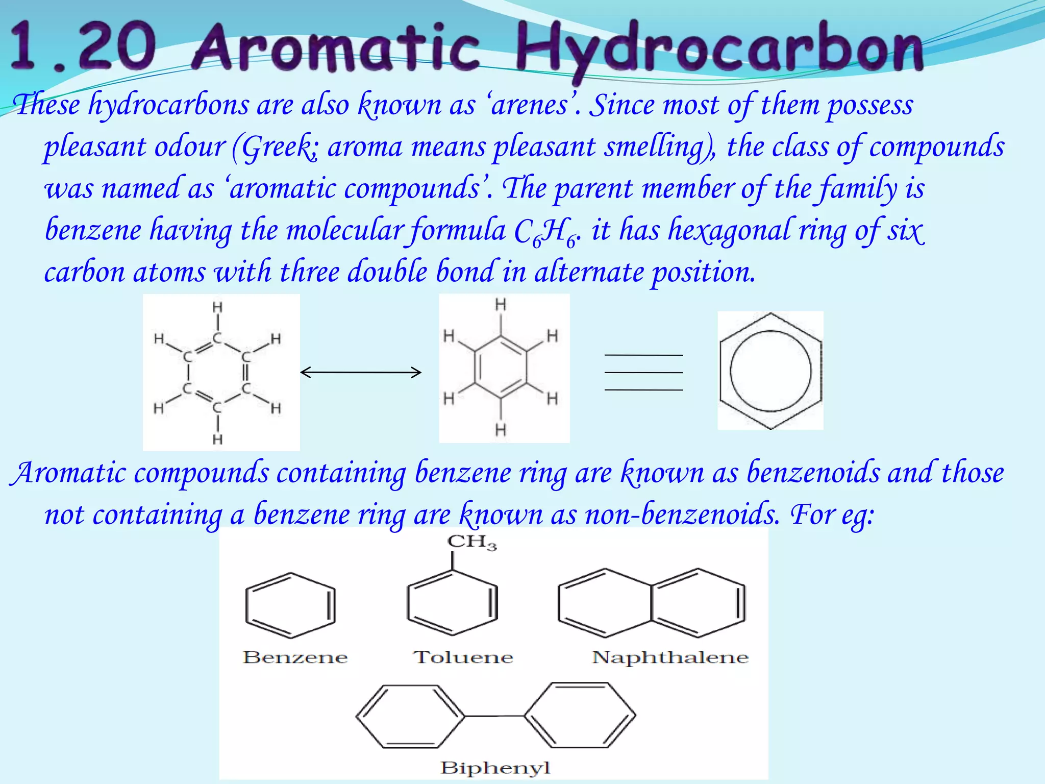 Power Point On Hydrocarbon | PPTX