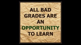 All about bad grades | PPTX