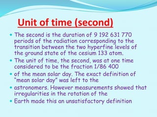 Physics Project On Physical World, Units and Measurement | PPTX