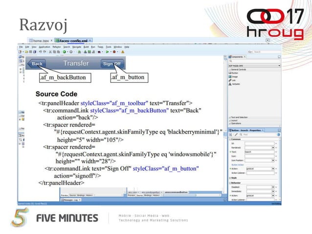 Razvoj Mobilnih Aplikacija Pomoću Oracle Adf Mobile Ppt