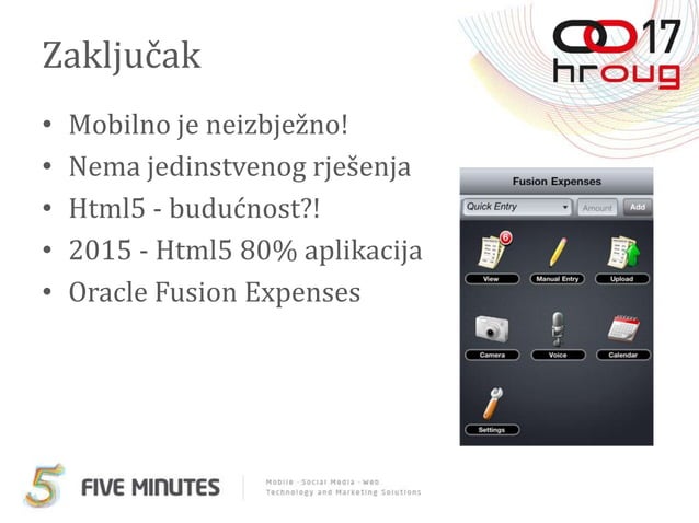 Razvoj Mobilnih Aplikacija Pomoću Oracle Adf Mobile Ppt