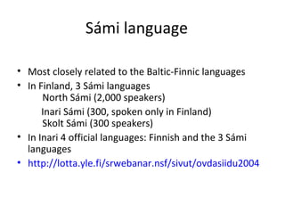 Sami_in_Finland | PPT