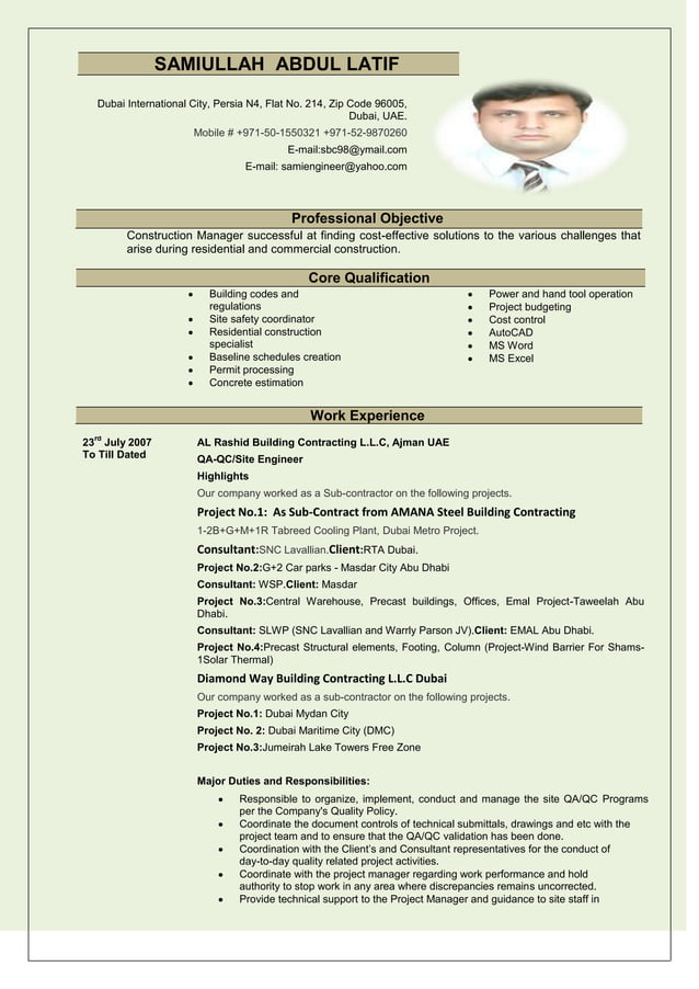 Sami resume new | PDF