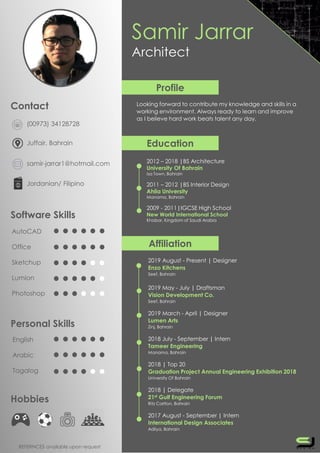Samir Jarrar CV | PDF