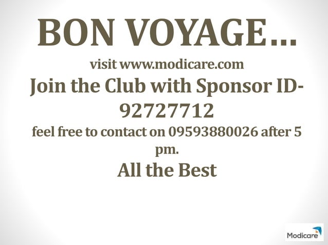 Modicare azadi plan details | PPTX | Business Accounting & Finance ...