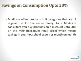 Modicare azadi plan details | PPTX
