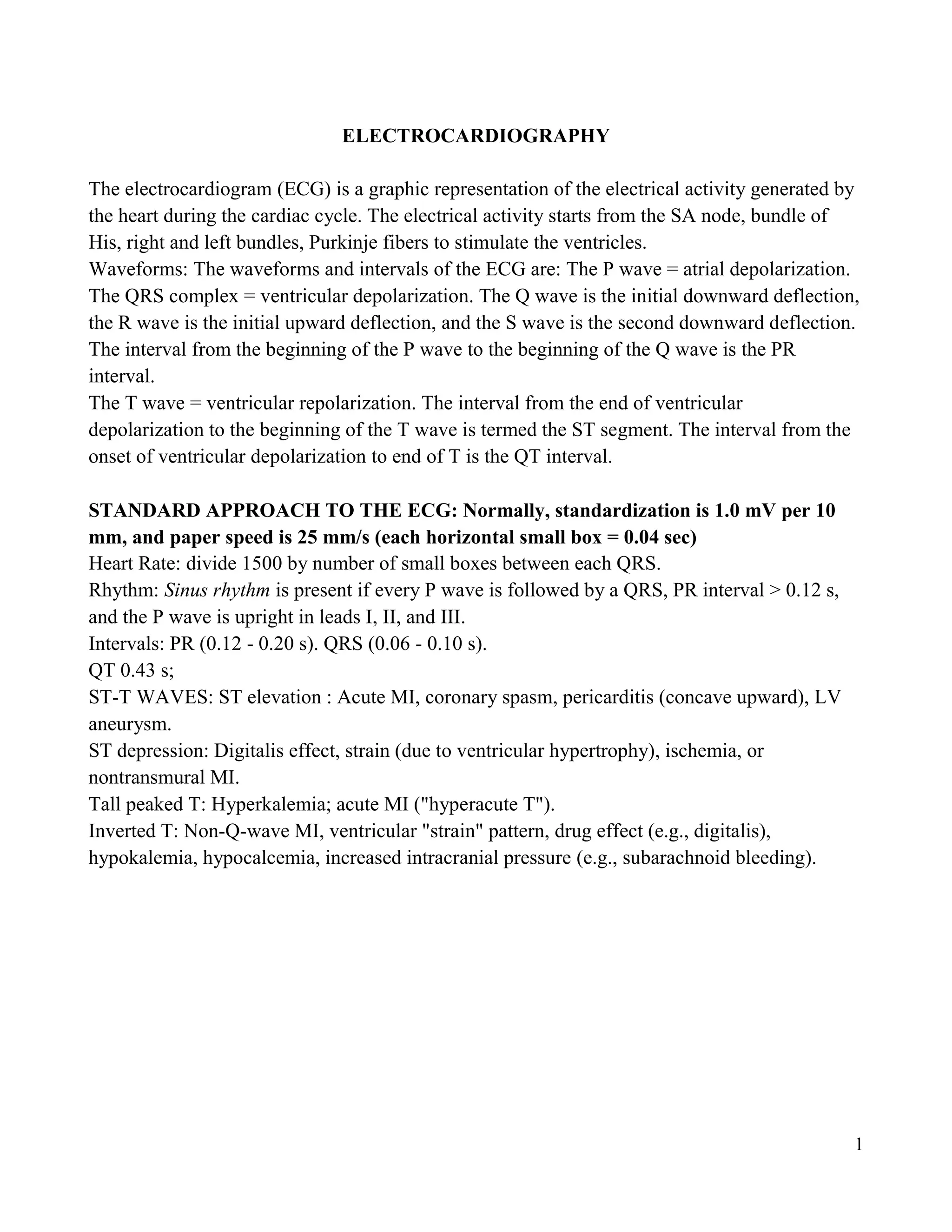 Samir rafla cardiac arrhythmias for 5th year medical students | PDF