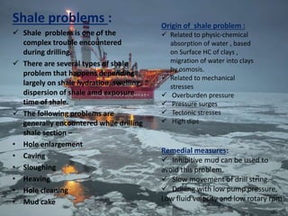 Down hole problem and their prevention | PPTX