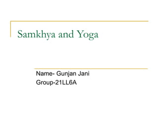 samkhya and yoga.ppt