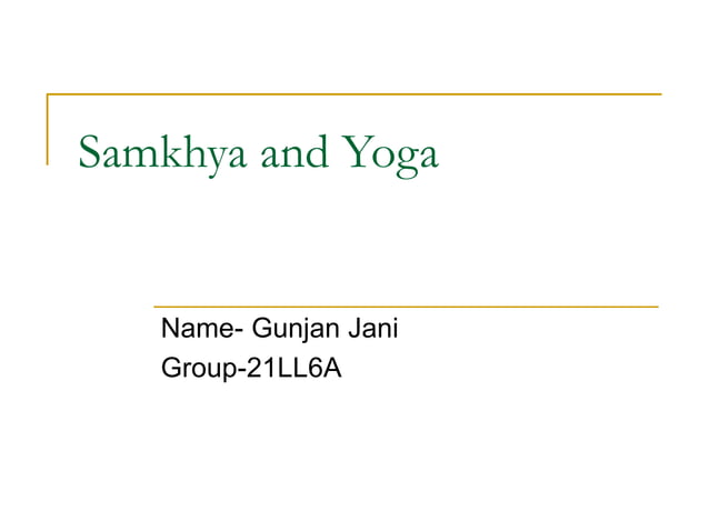 samkhya and yoga.ppt