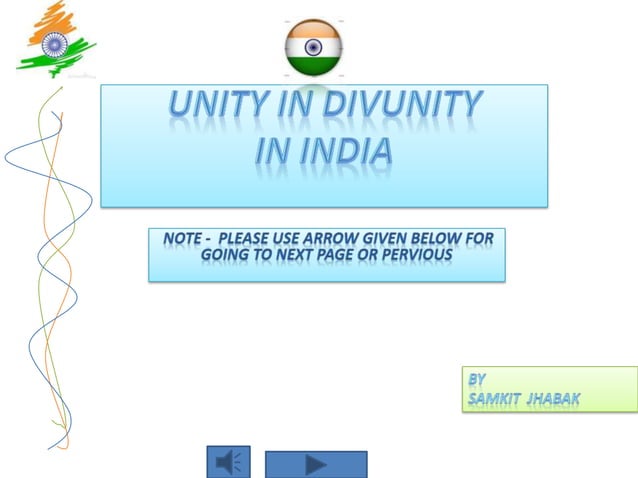unity in diversity | PPT