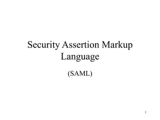 SAML.ppt