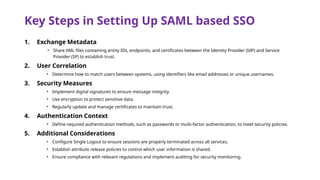 Understanding SAML 2.0: Enhancing Secure Authentication | PPTX