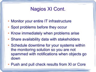 Nagios Conference 2013 - Sam Lansing - Getting Started With Nagios XI ...