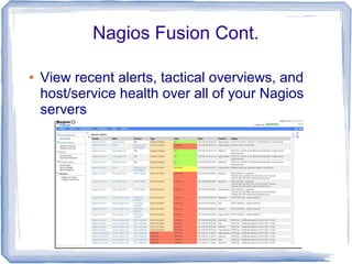 Nagios Conference 2013 - Sam Lansing - Getting Started With Nagios XI ...