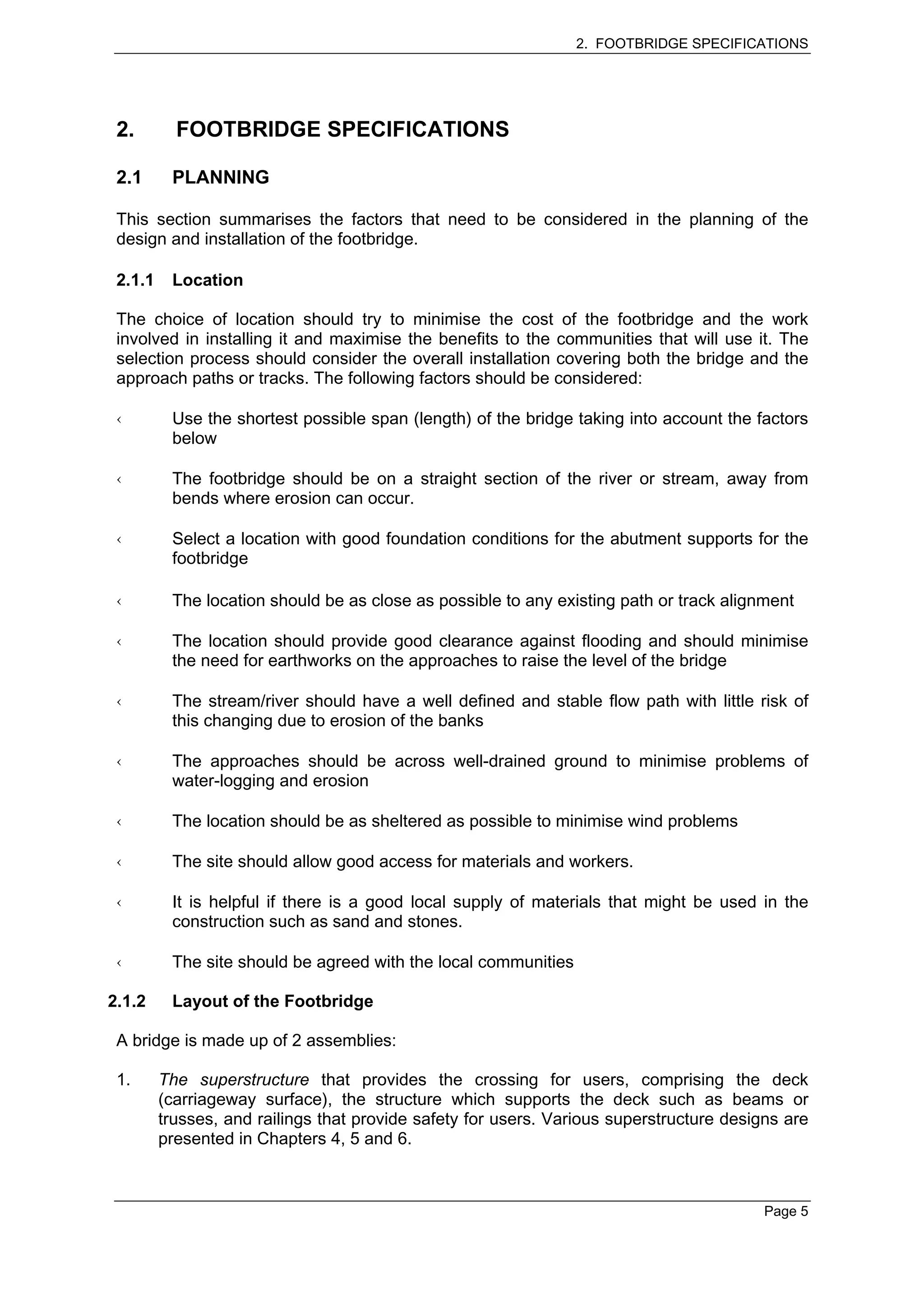 Samll bridge design | PDF
