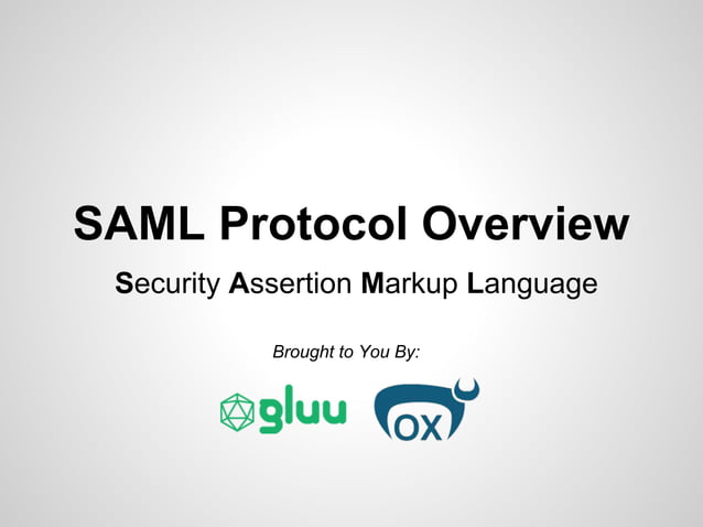 SAML Protocol Overview | PDF | Internet | Computing