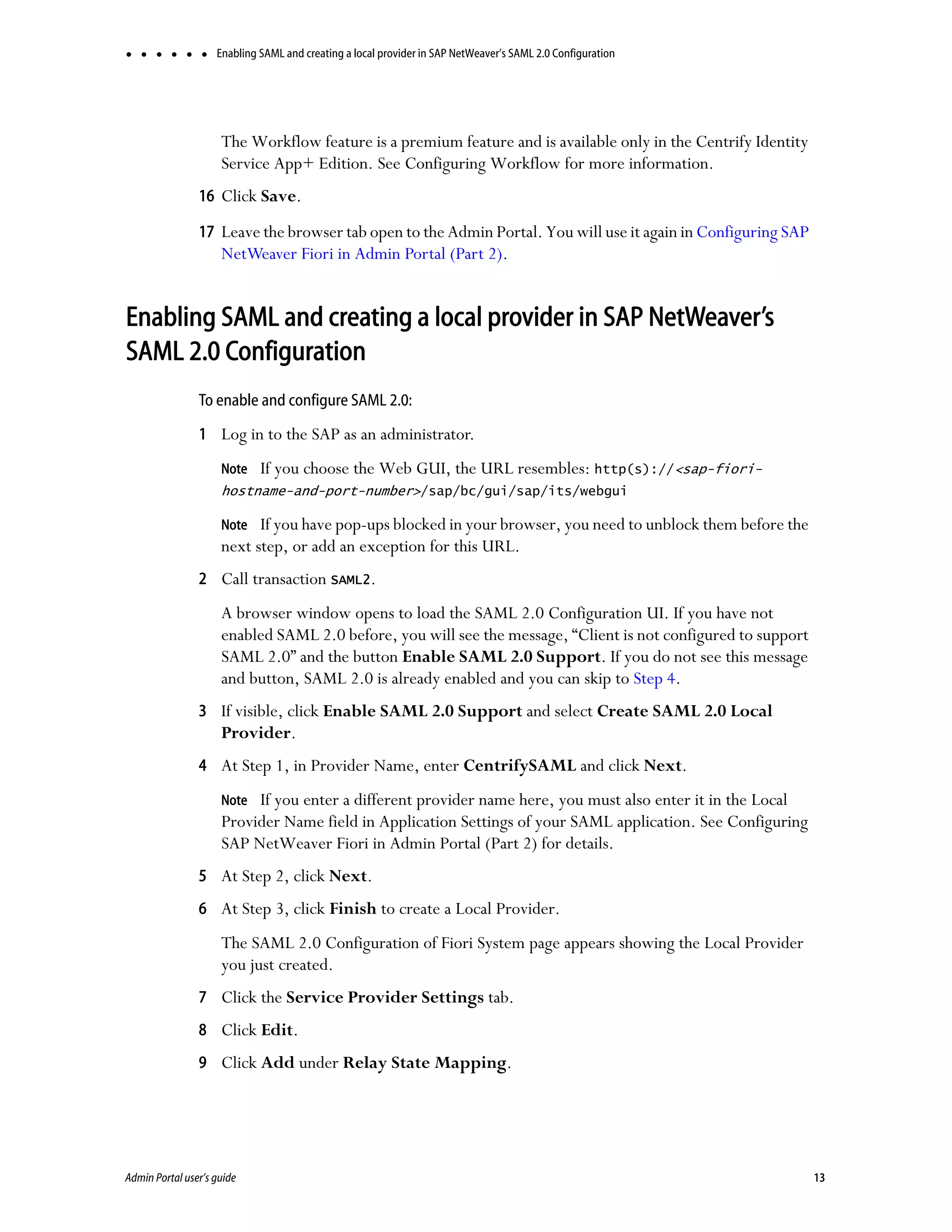 Saml sap netweaver_fiori | PDF