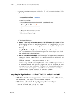 Saml sap netweaver_fiori | PDF