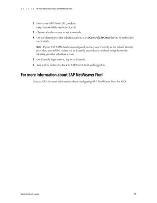 Saml sap netweaver_fiori | PDF