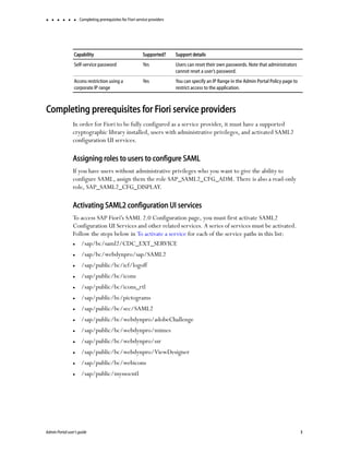 Saml sap netweaver_fiori | PDF