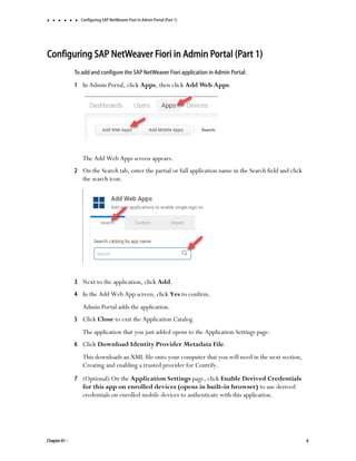 Saml sap netweaver_fiori | PDF