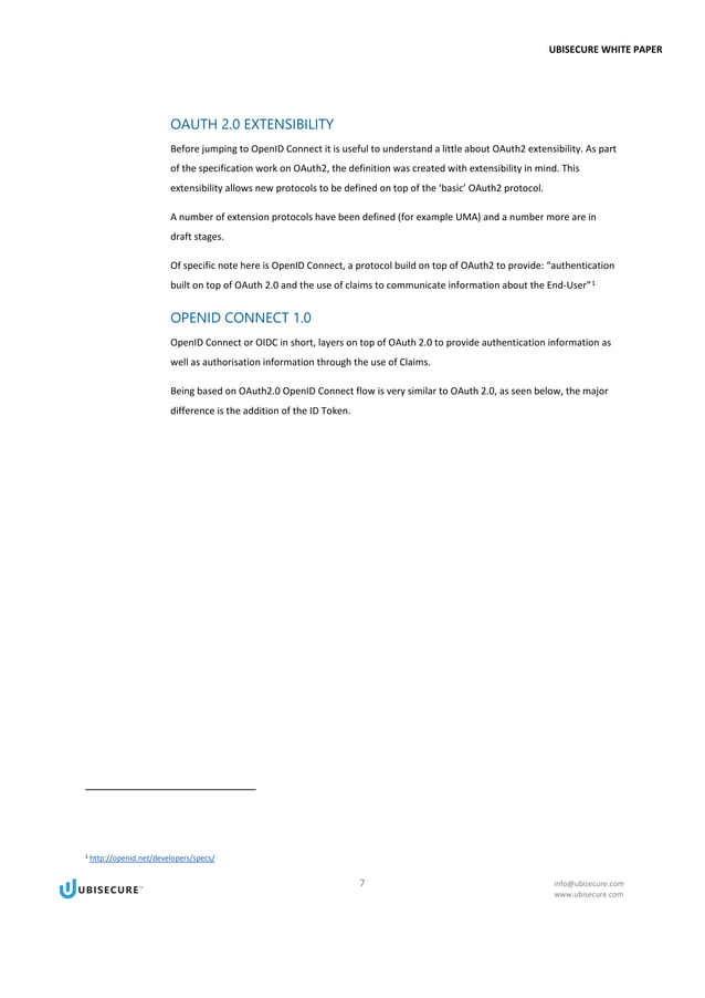 SAML VS OAuth 2.0 VS OpenID Connect | PDF | Cloud Computing | Internet