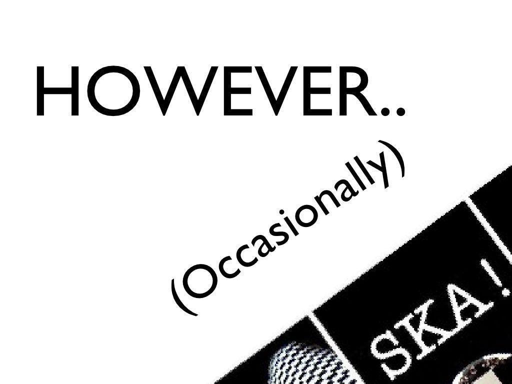 Occasionally Meaning