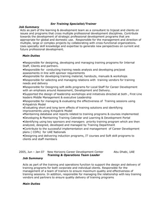 My Personal Profile | PDF