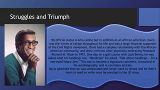Sammy Davis Jr. – A Force To be reckon With 2.1 | PPTX