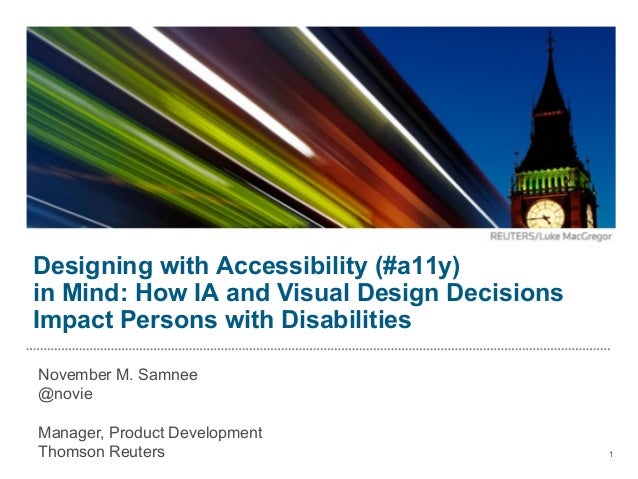Designing with Accessibility in Mind: How IA and Visual Design Decisi…