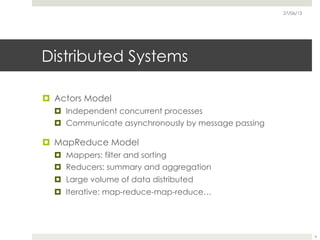 Scalable Distributed Real-Time Clustering for Big Data Streams | PPT