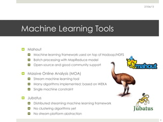Scalable Distributed Real-Time Clustering for Big Data Streams | PPT