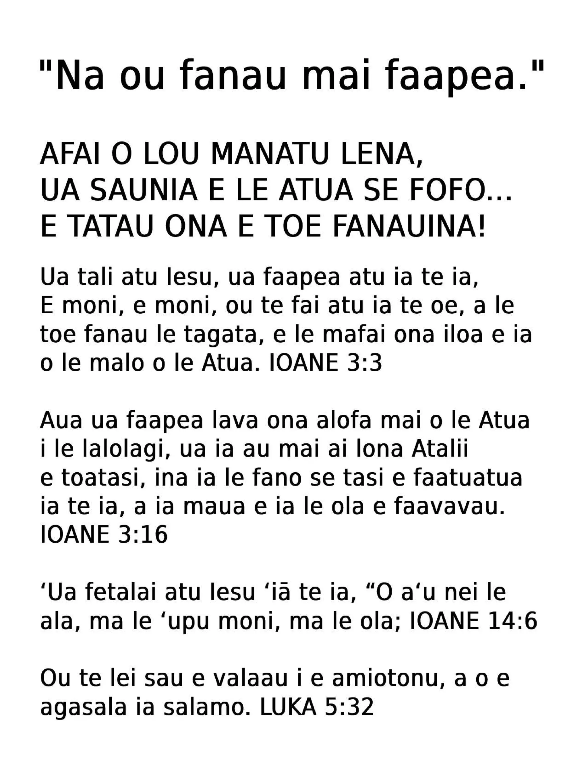 Samoan Anti-Homosexuality (LGBTQIA+) Warning Tract.pdf Samoan Anti-Homosexuality (LGBTQIA+) Warning Tract.pdf