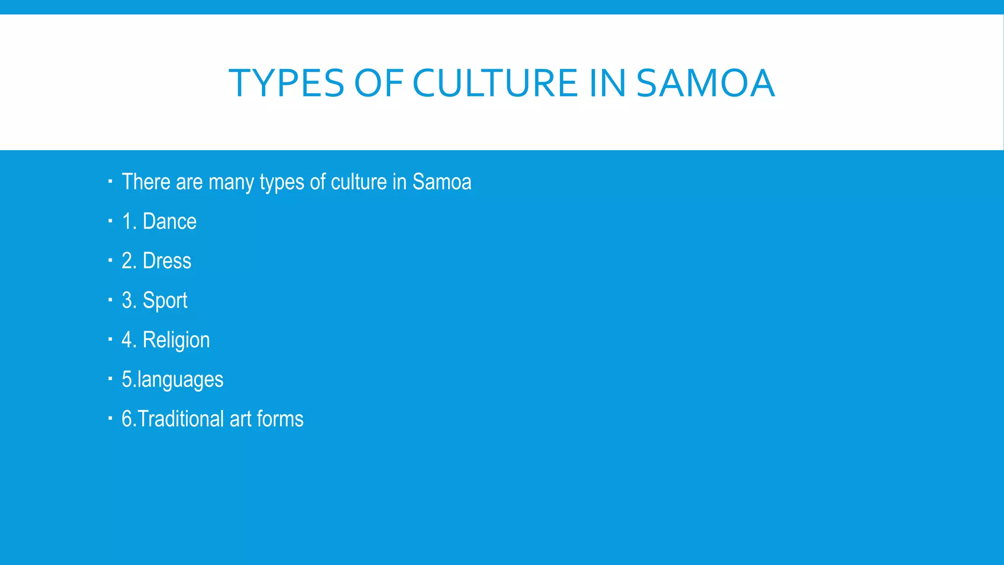 Samoan culture | PPTX