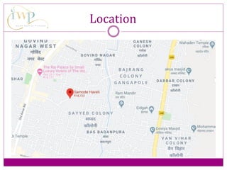 Samode Bagh & Palace, Samode, Jaipur, Rajasthan | PDF