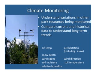 Climate Change Studies at Mount Rainier National Park | PPT
