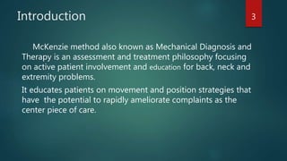 Mechanical Diagnosis and Therapy in Peripheral joint pathology ...