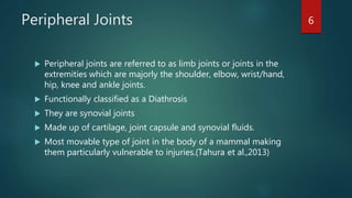 Mechanical Diagnosis and Therapy in Peripheral joint pathology ...