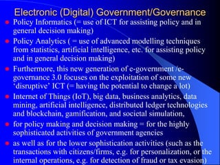 Electronic Open and Collaborative Governance - An Overview | PPTX ...