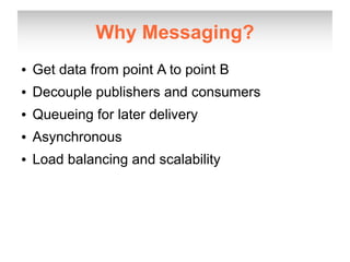 Introduction to AMQP Messaging with RabbitMQ | PPT