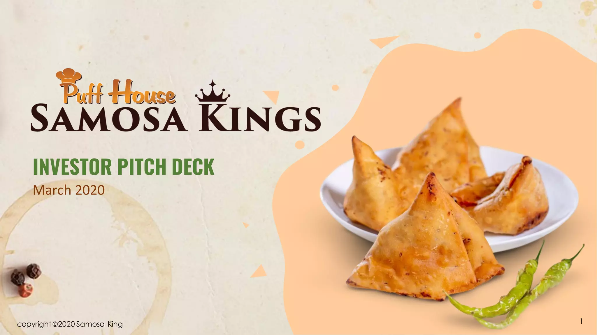 Samosa King Pitch Deck | PDF