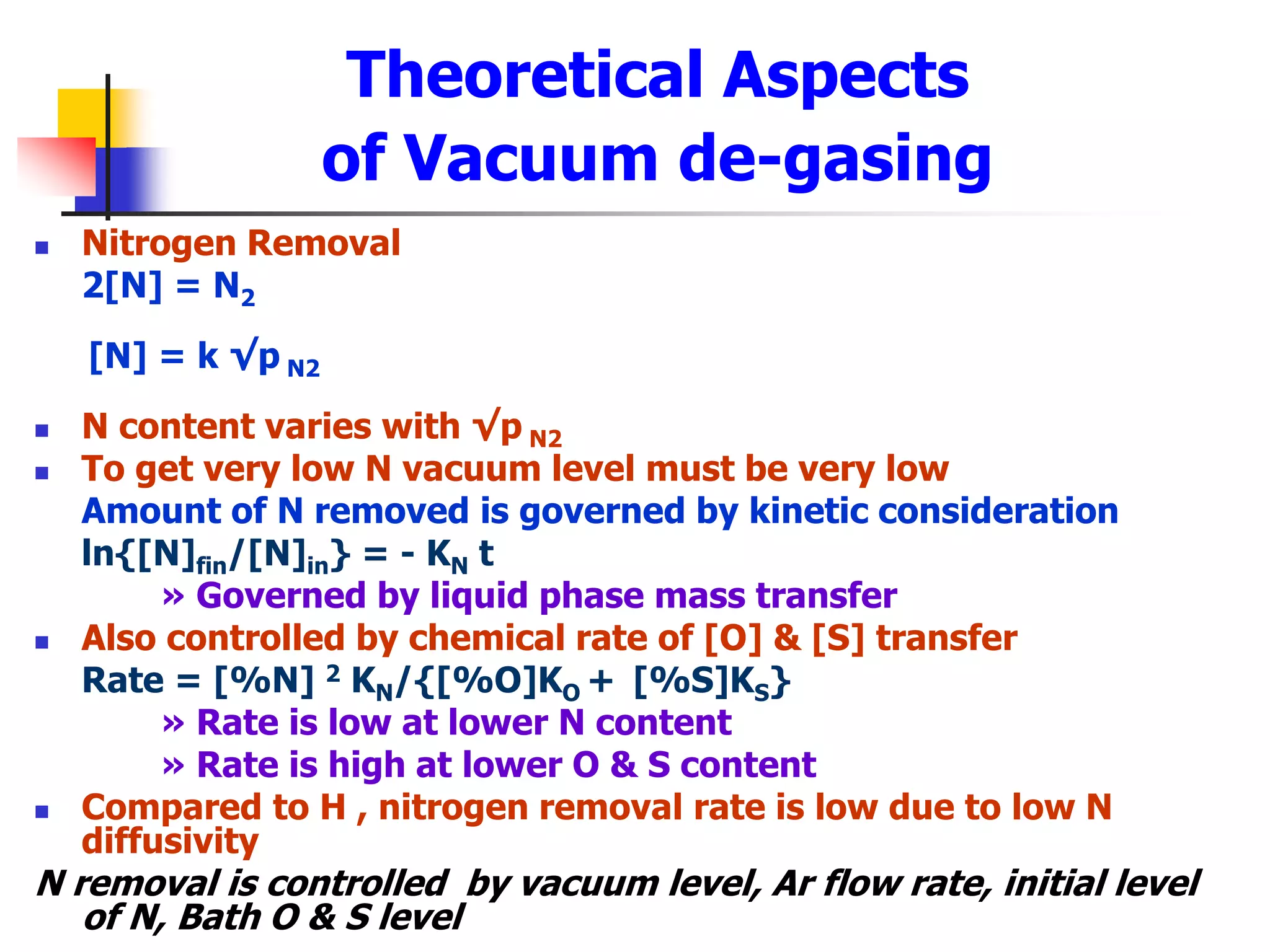 Refractories and Operation of RH and RH-OB Process | PPTX