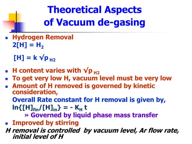 Refractories and Operation of RH and RH-OB Process | PPTX