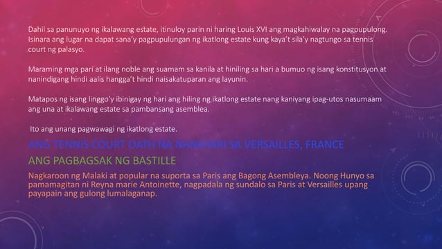 Rebolusyong Pranses | PPTX